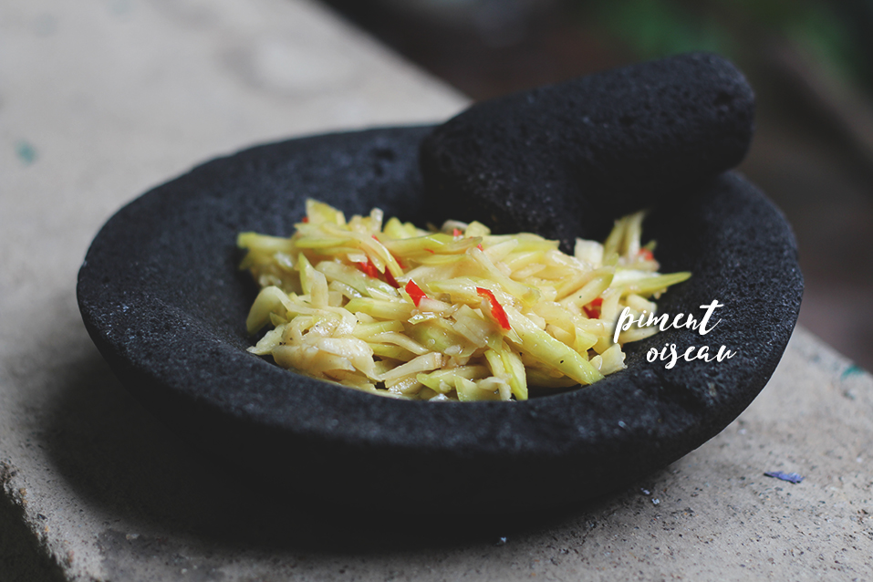 Rougail de pomme-cythère – PIMENT OISEAU