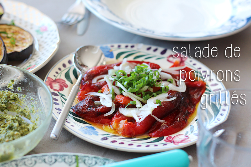Salade de poivrons grillés – PIMENT OISEAU
